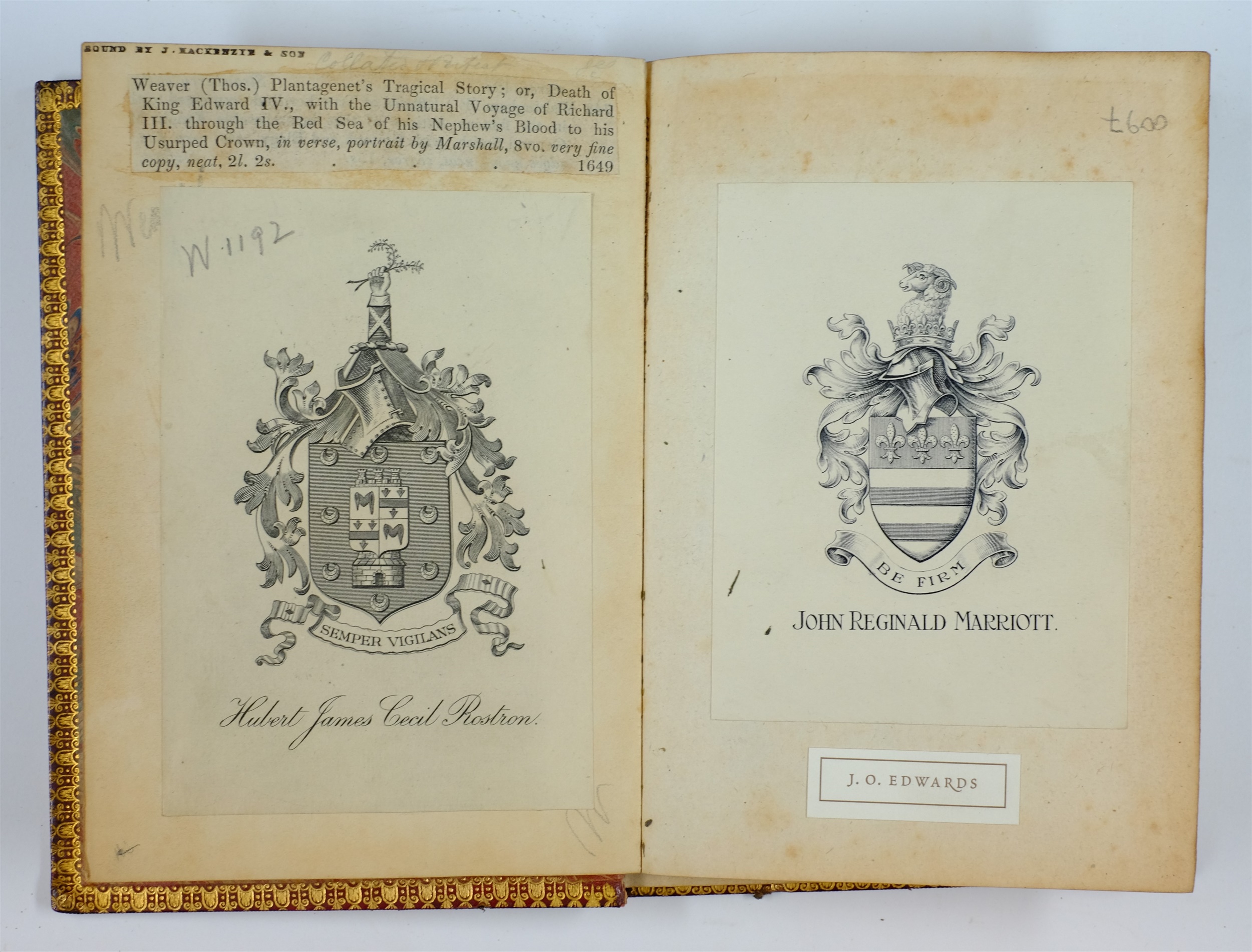 Lot 497 - [Weaver, Thomas].