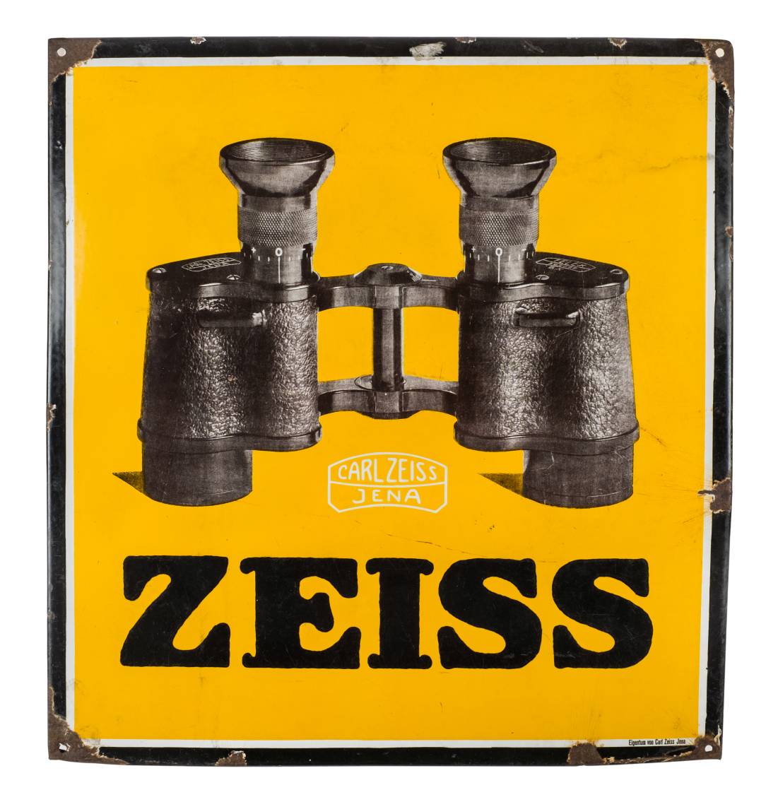Lot 1069 - Zeiss Advertising sign.