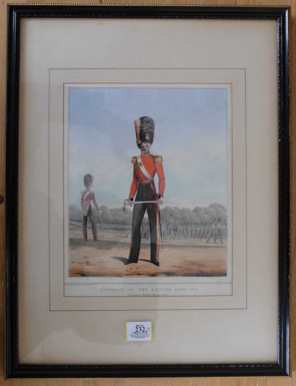 Lot 232 - Coldstream Guards.