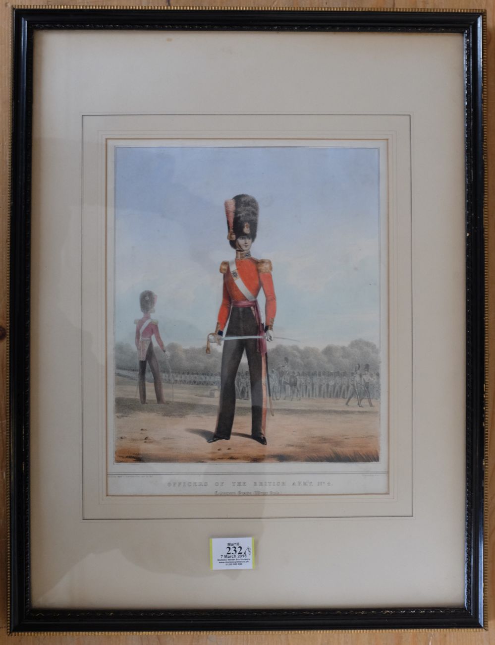 Lot 232 - Coldstream Guards.