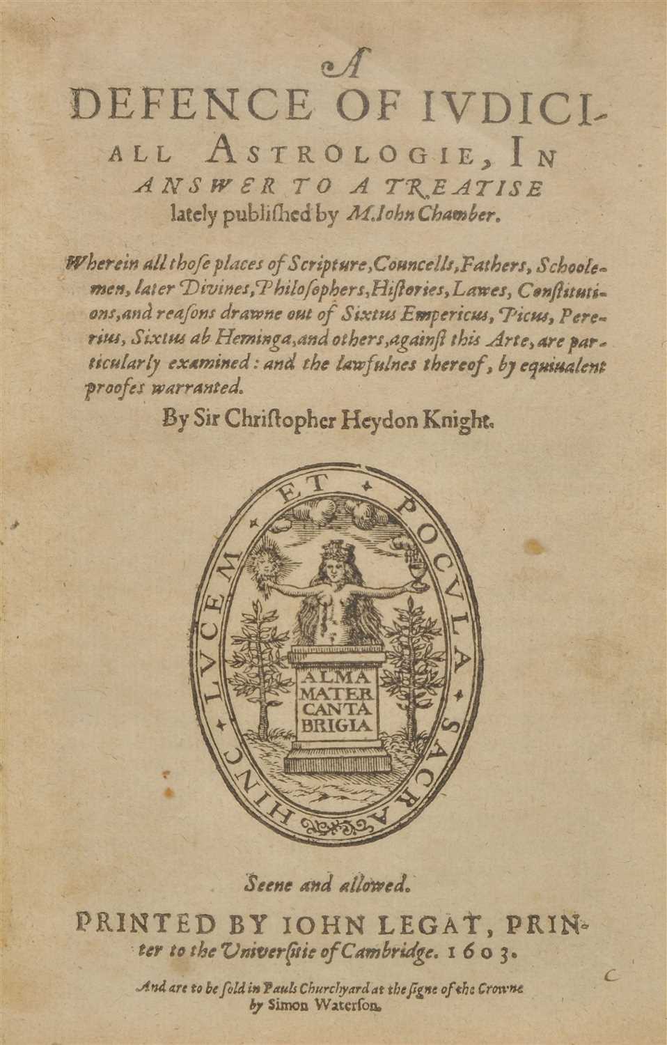 Lot 780 - Heydon, Sir Christopher