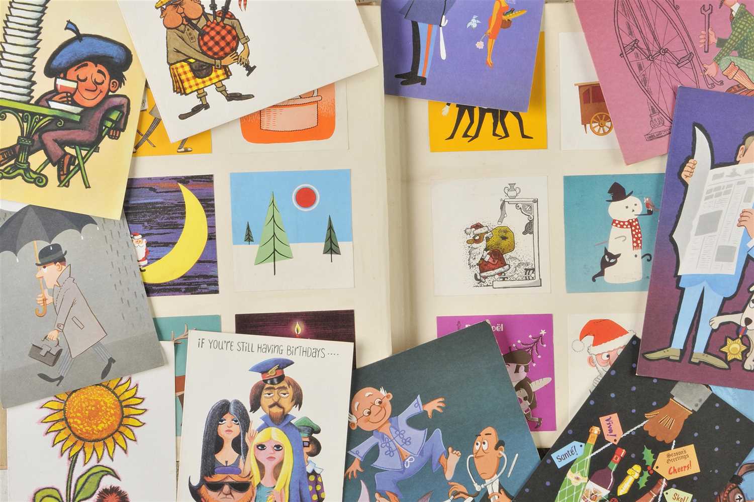 Lot 371 - Commemorative Cards.