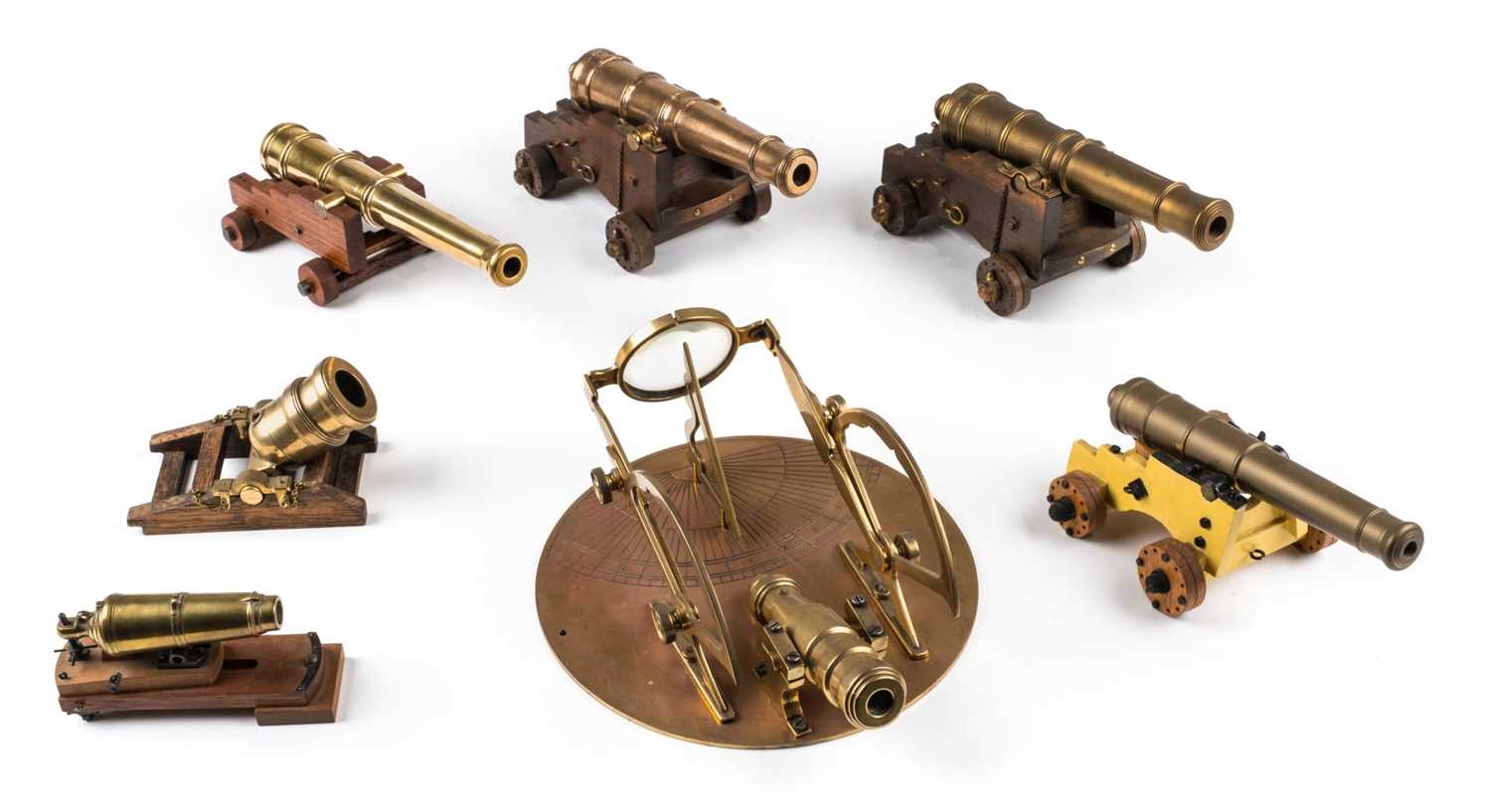 Lot 902 - Model Cannons.