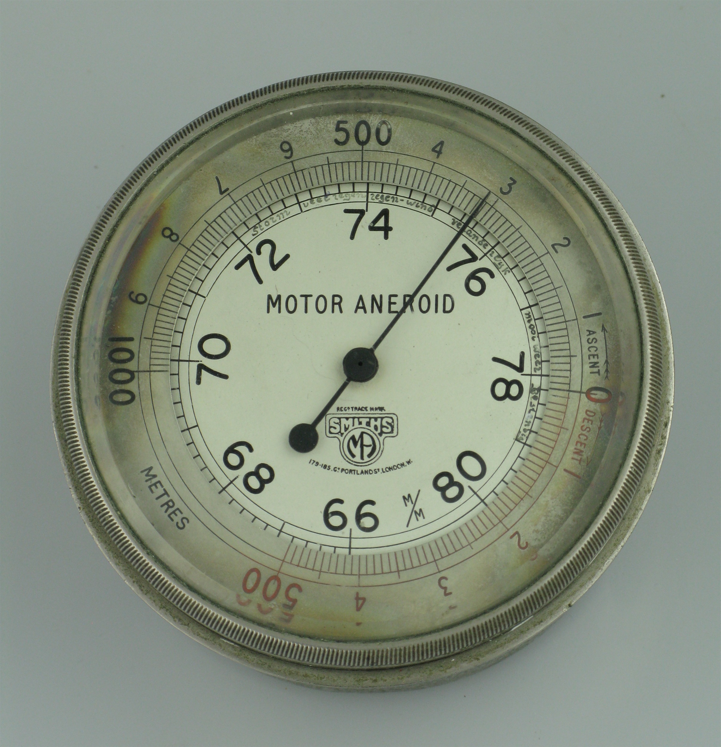 Lot 81 - Motor Aneroid Barometer