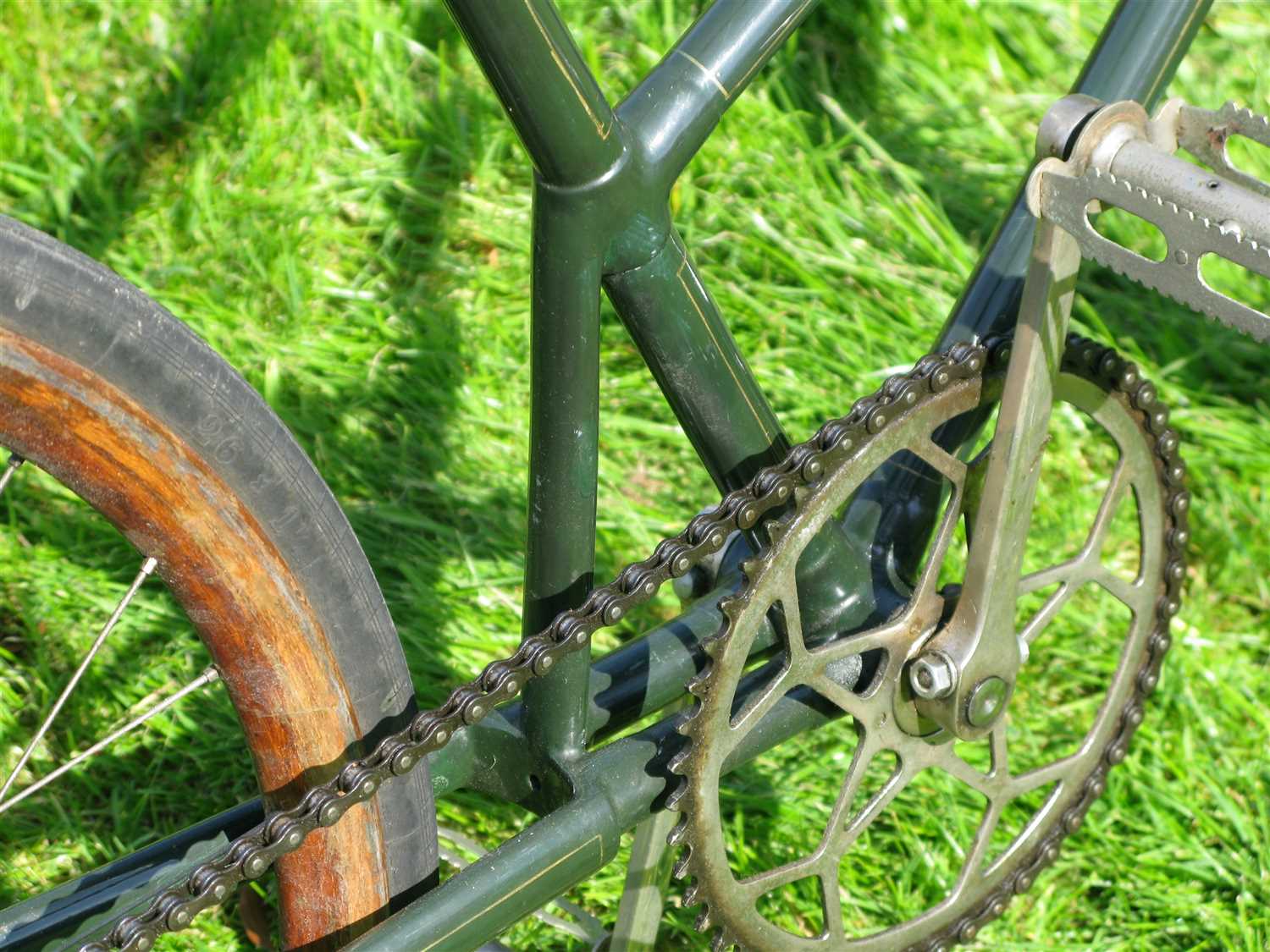 Lot 450 - Royal Enfield 'Path Racer' bicycle.