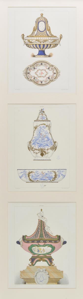 Lot 370 - Porcelain designs.
