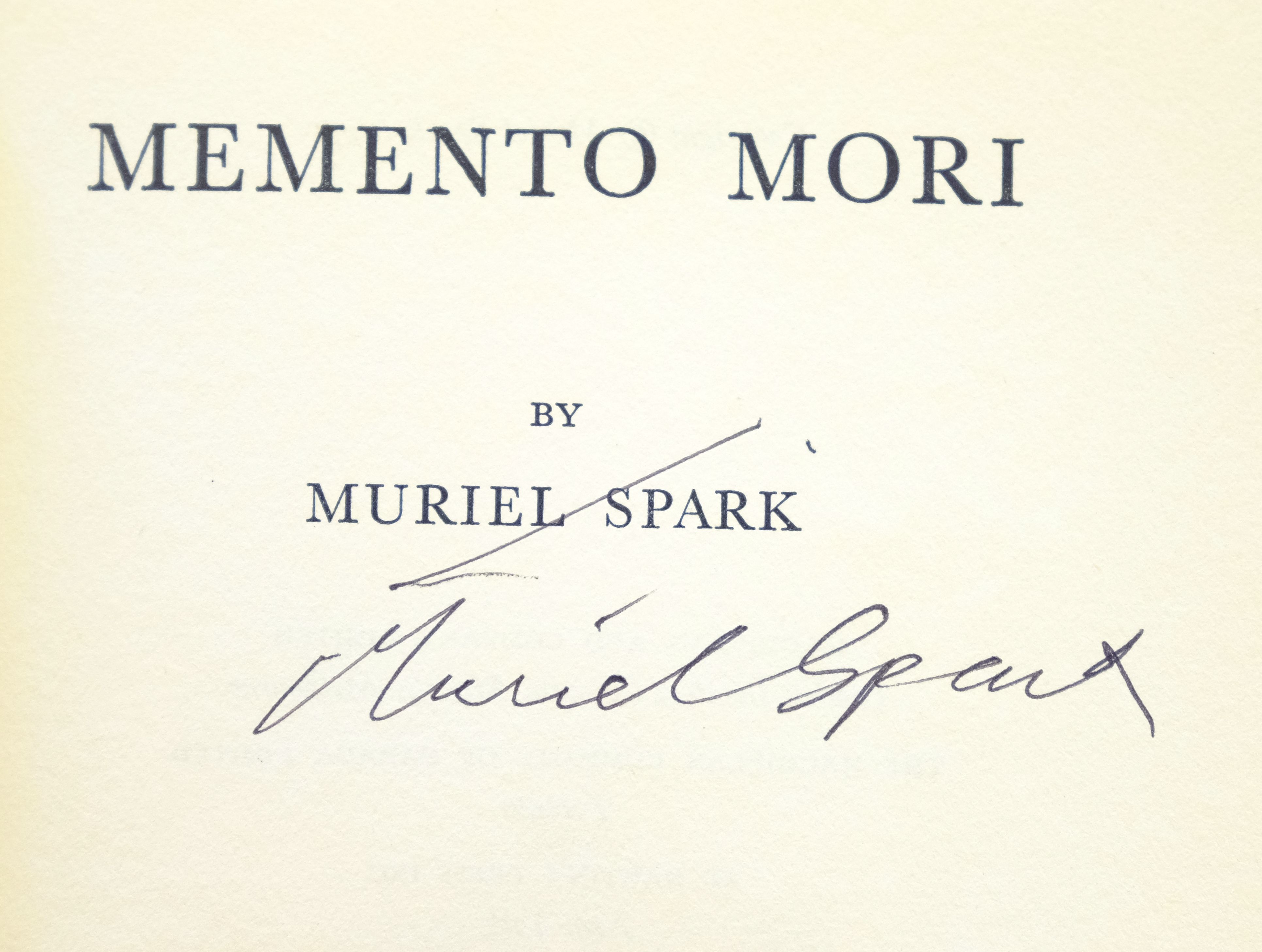 Lot 902 - Spark, Muriel