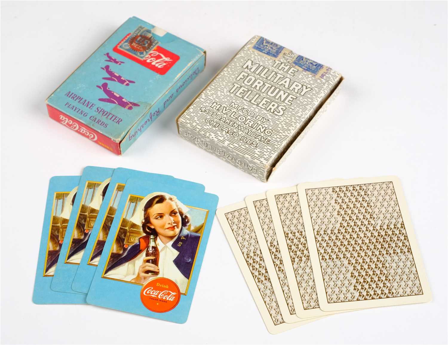 Lot 600 - American playing cards.
