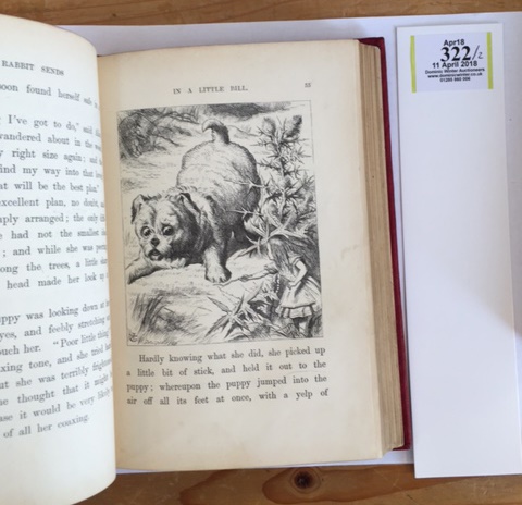 Lot 322 - Dodgson, Charles Lutwidge, 'Lewis Carroll'