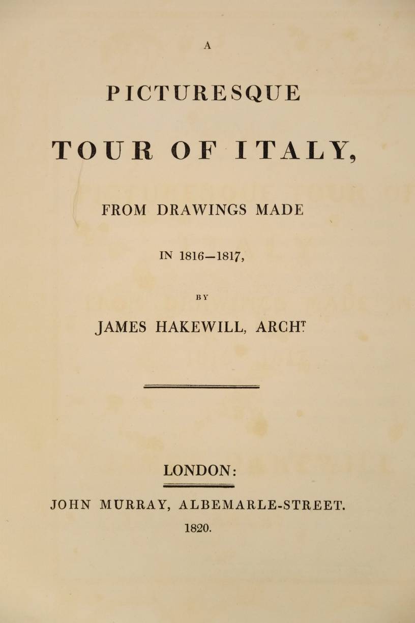 Lot 23 - Hakewill, James