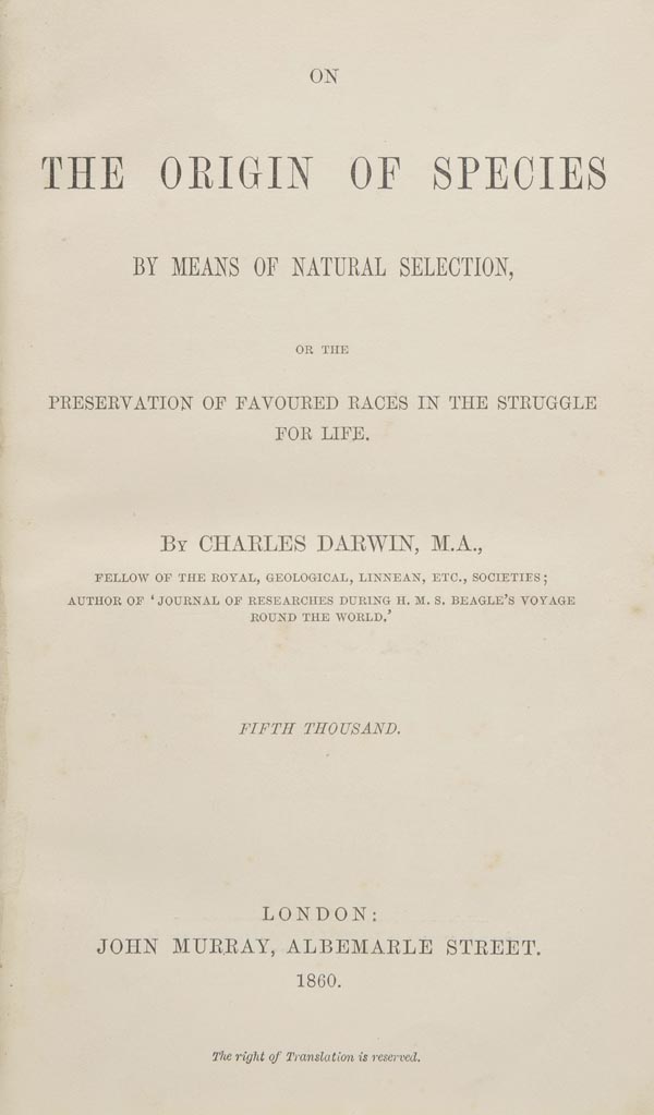 Lot 393 - Darwin, Charles