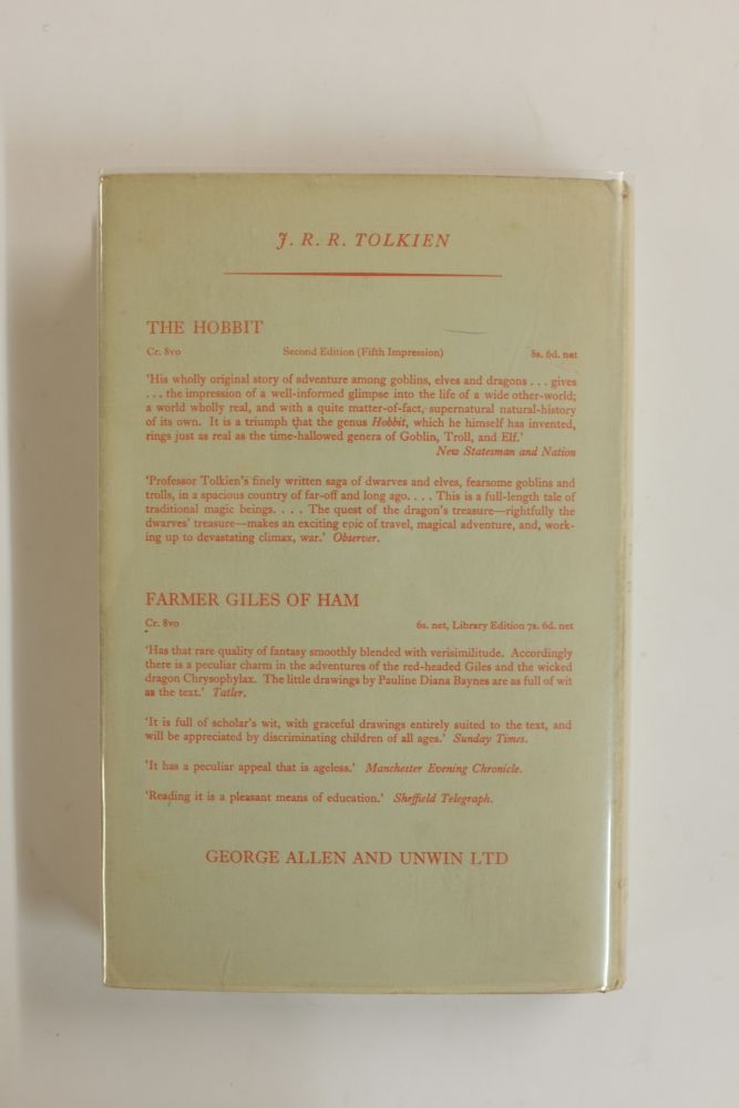 Lot 789 - Tolkien, J.R.R.