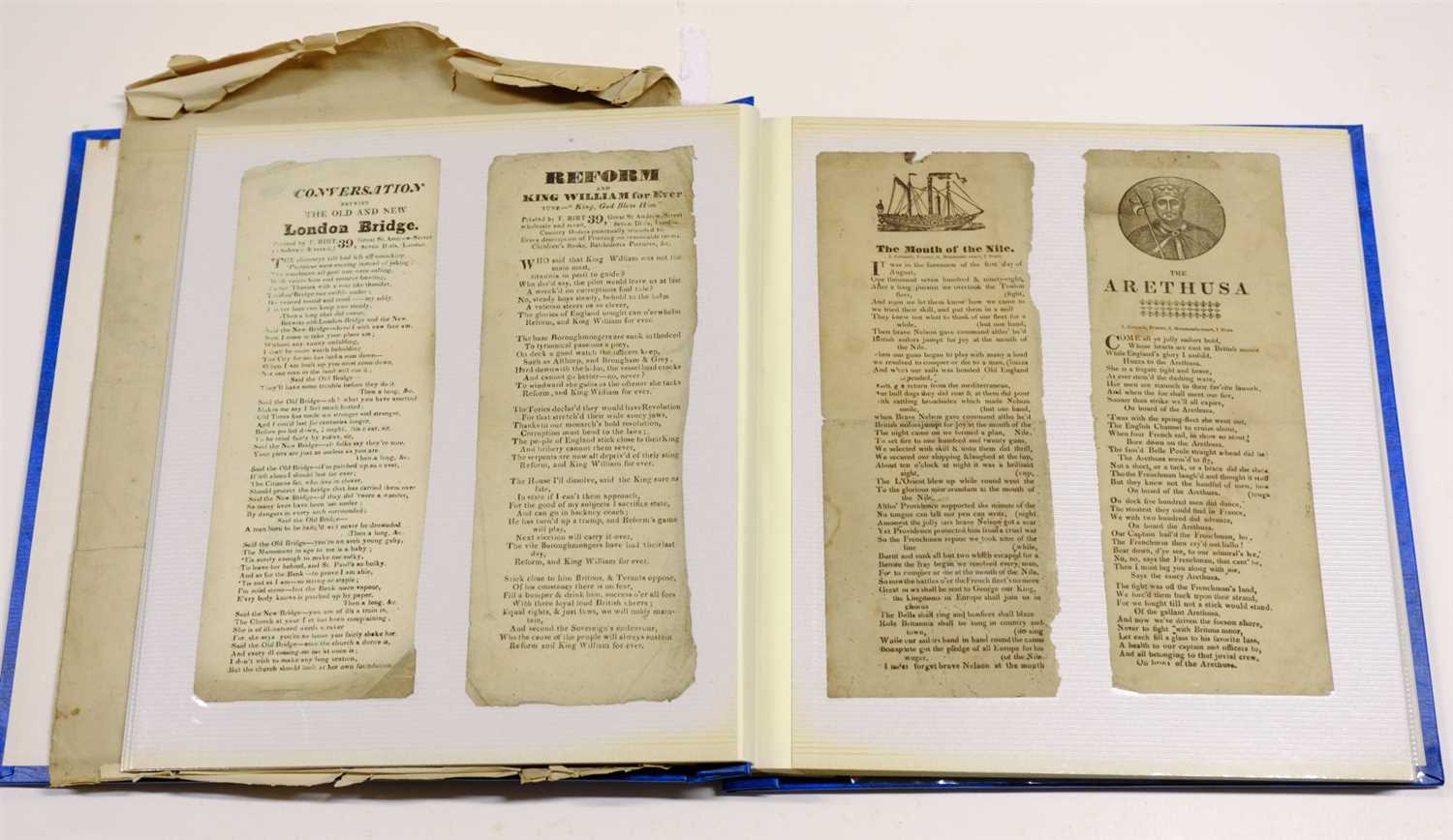 Lot 23 - Broadside Ballads.