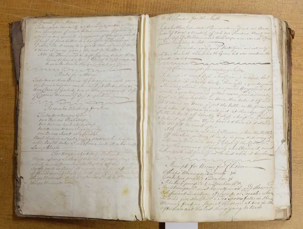 Lot 244 - Calligraphic Maths Manuscript.