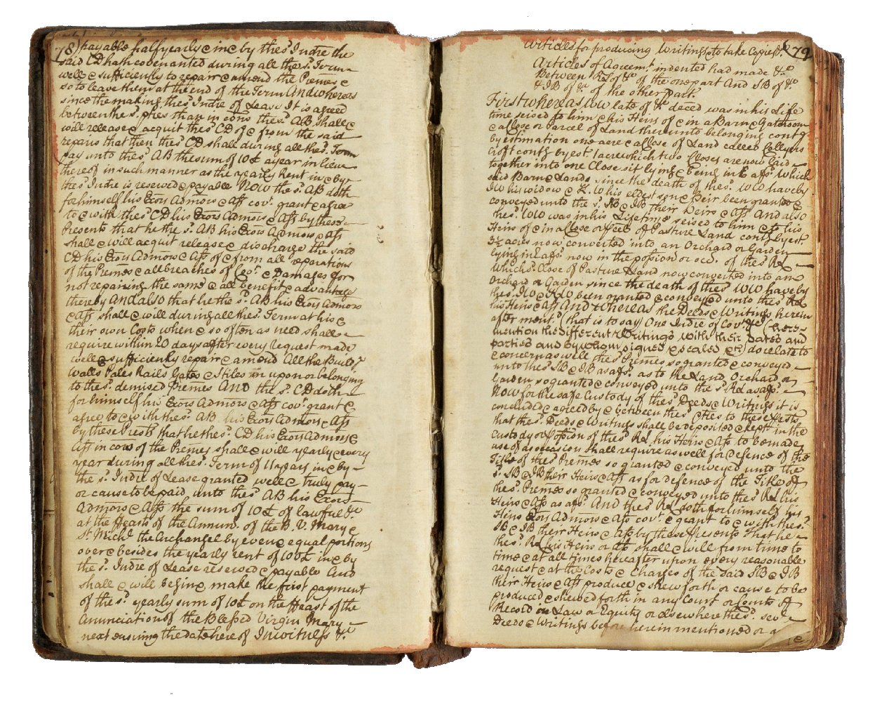 Lot 253 - Legal Manuscript.