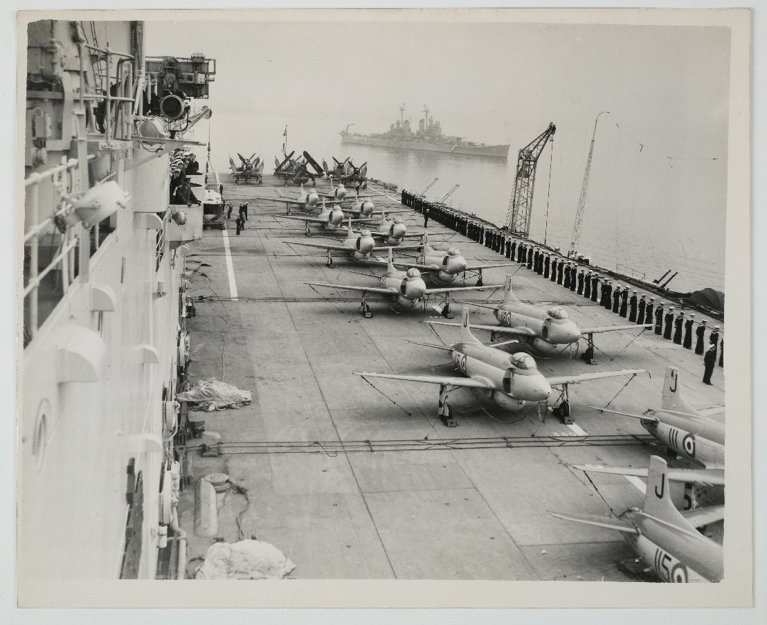 Lot 681 - Supermarine Attacker F1 & FB1, FB2
