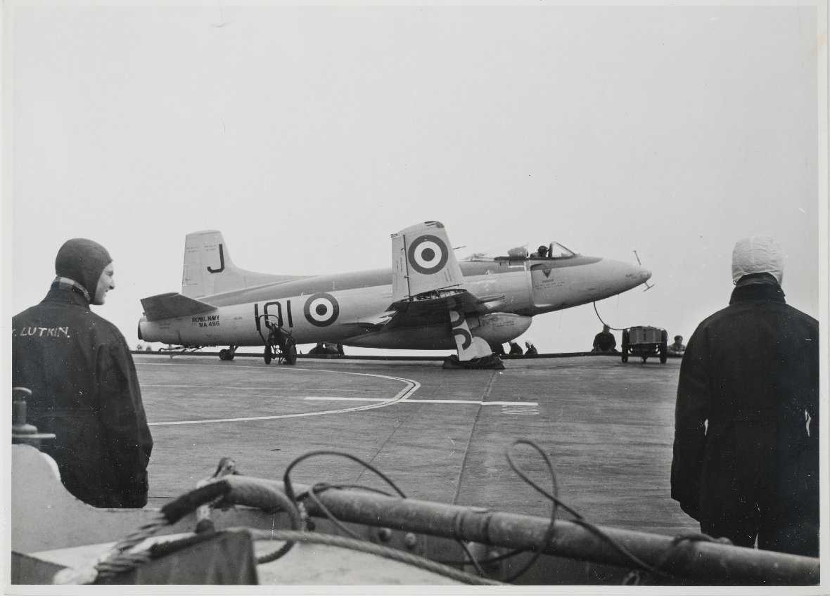 Lot 681 - Supermarine Attacker F1 & FB1, FB2