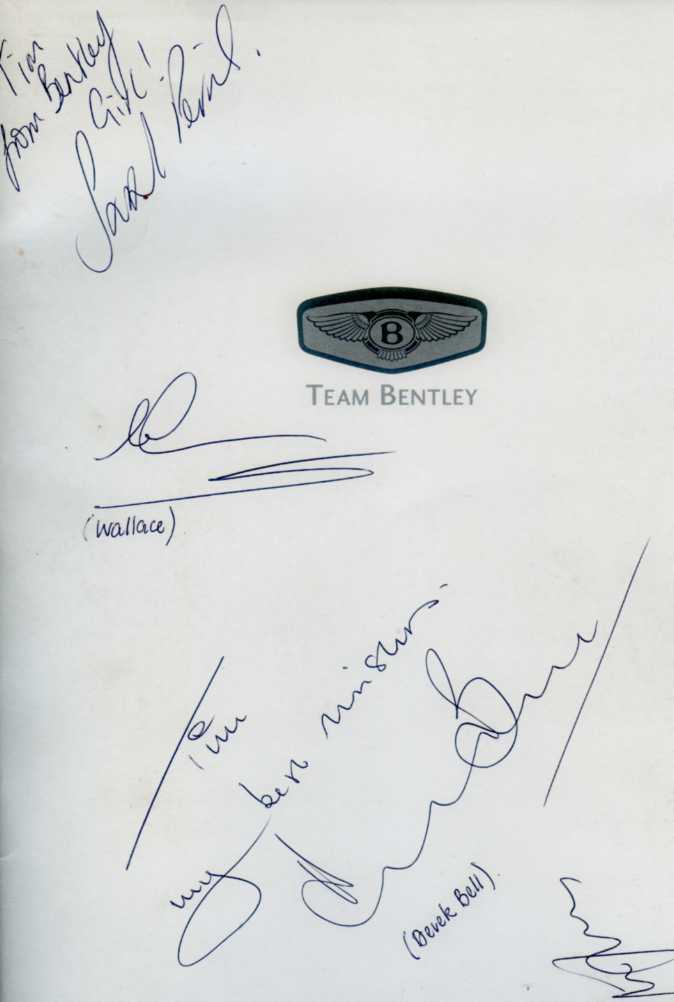 Lot 55 - Bentley Promotional Brochures.