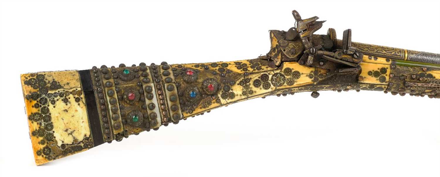 Lot 973 - Miquelet Gun.