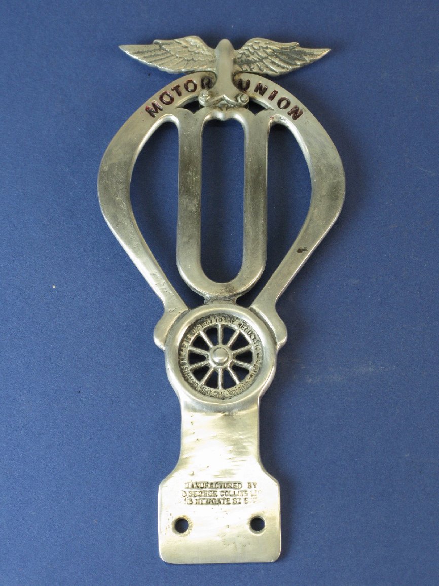 Lot 246 - Motor Union Badge,