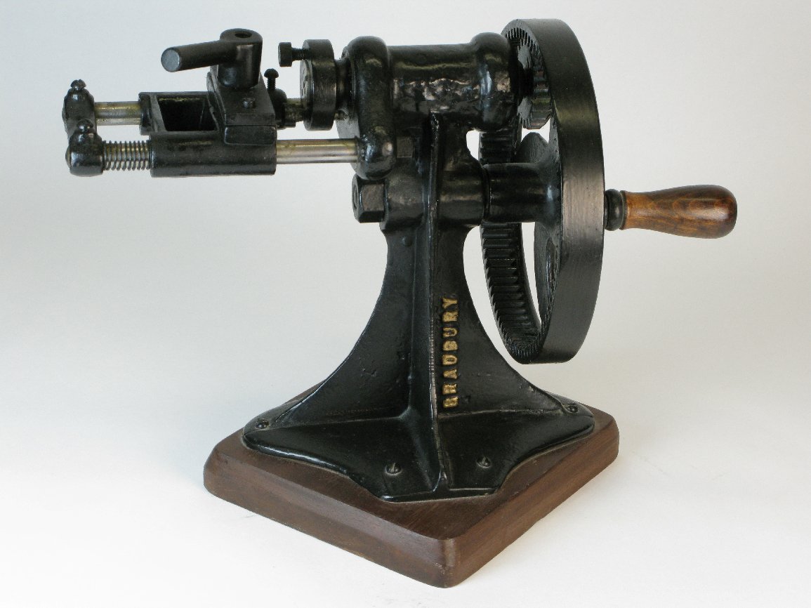 Lot 329 - Spoke Thread Cutting Machine.