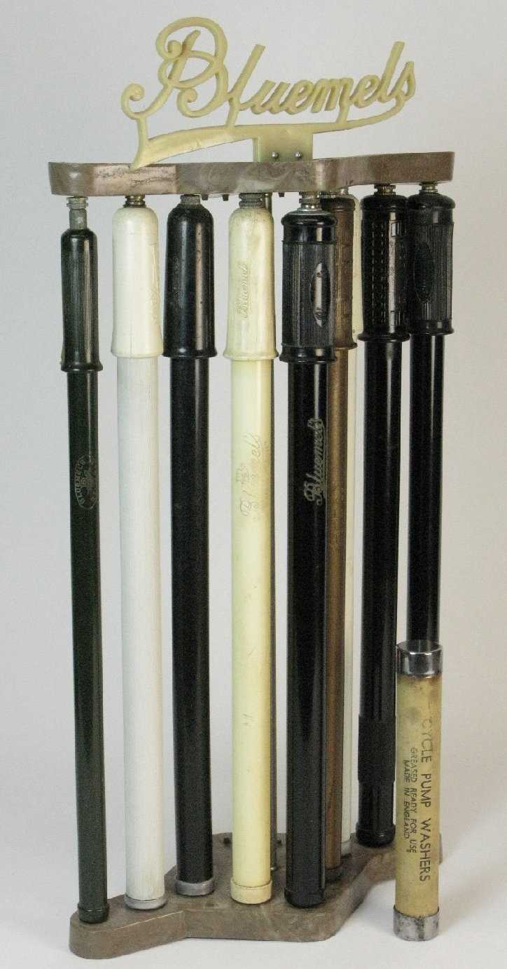 Lot 447 - Pneumatic Tyre Pump Display.