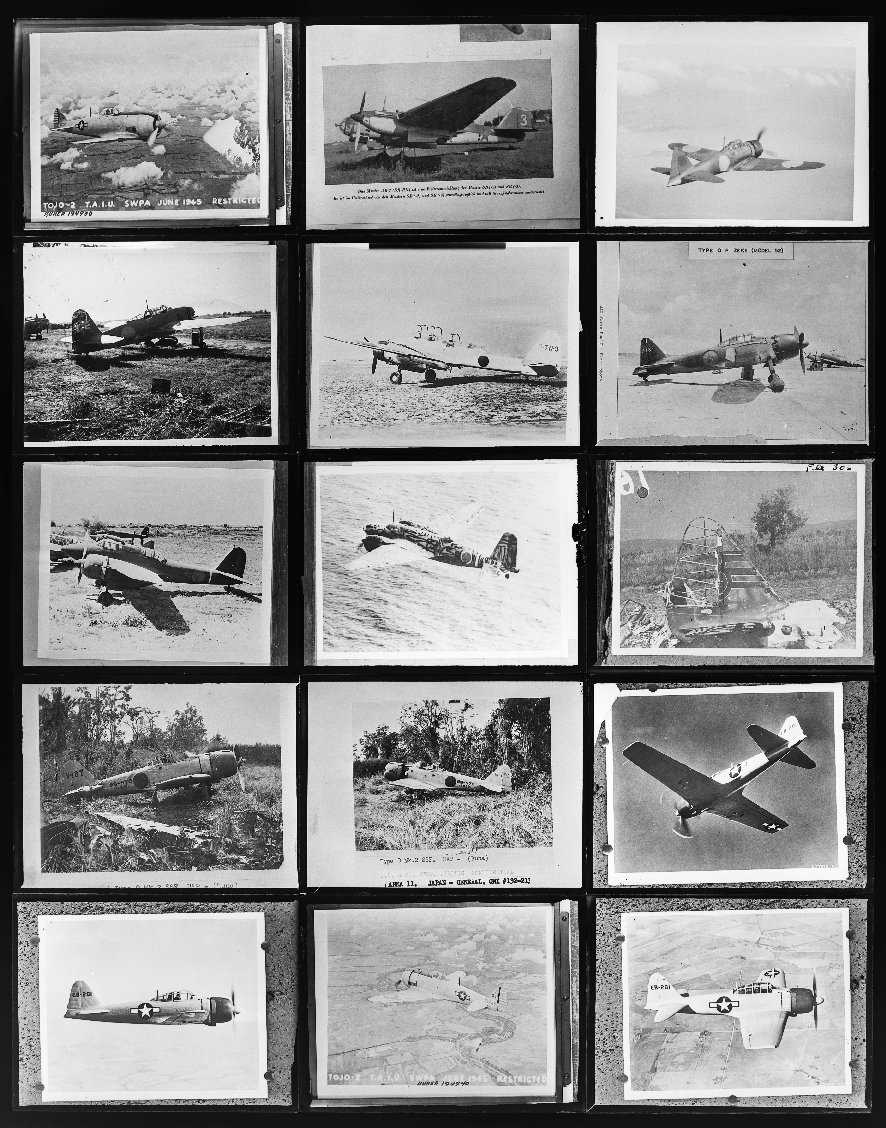 Lot 672 - Aviation Glass Plate and Film Negatives.