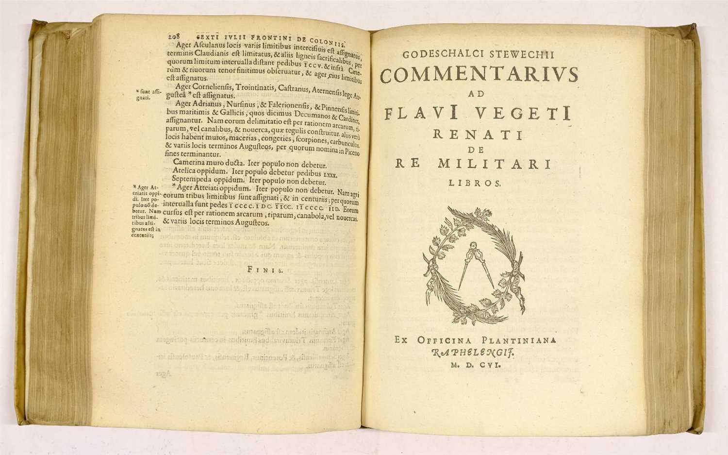 Lot 453 - Vegetius Renatus, Flavius