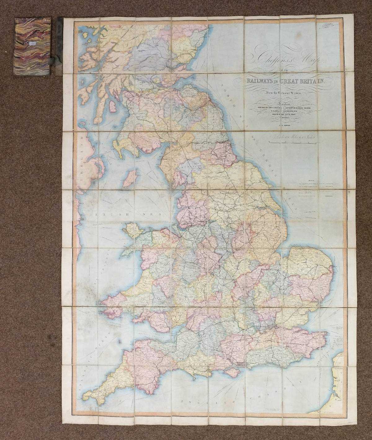 Lot 232 - Railway Maps.