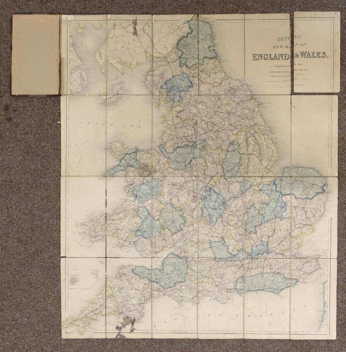 Lot 232 - Railway Maps.