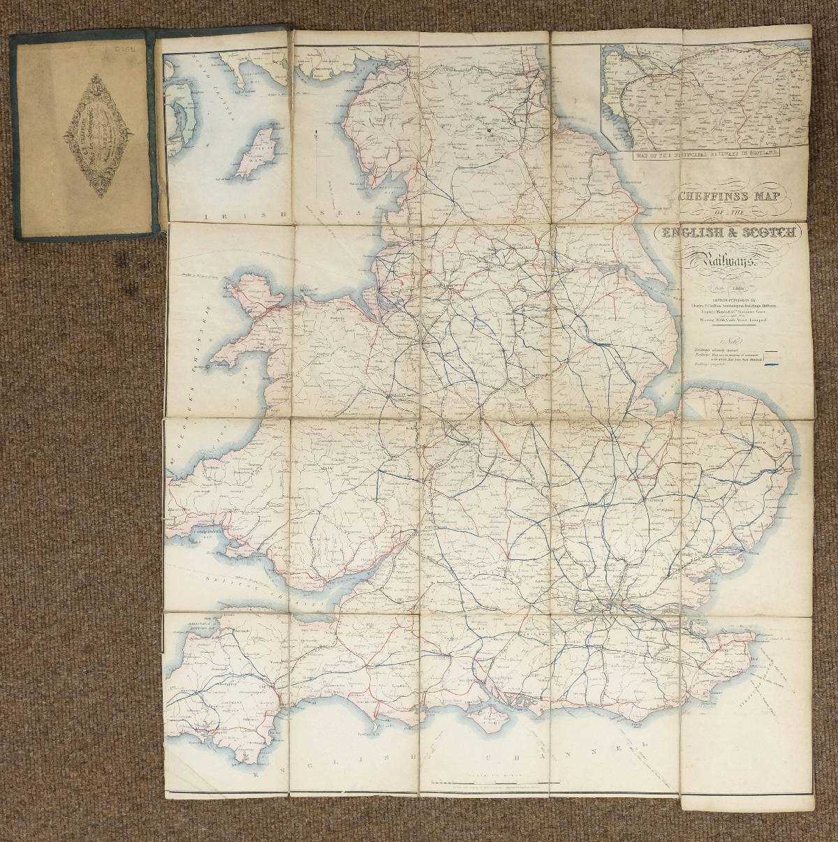 Lot 232 - Railway Maps.