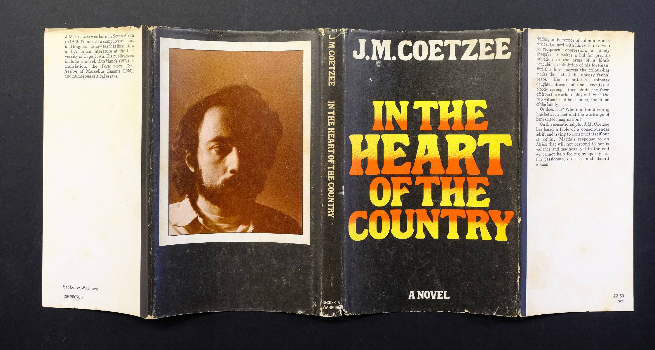 Lot 572 - Coetzee (J.M.).
