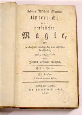 Lot 460 - Wiegleb, Johann Christian