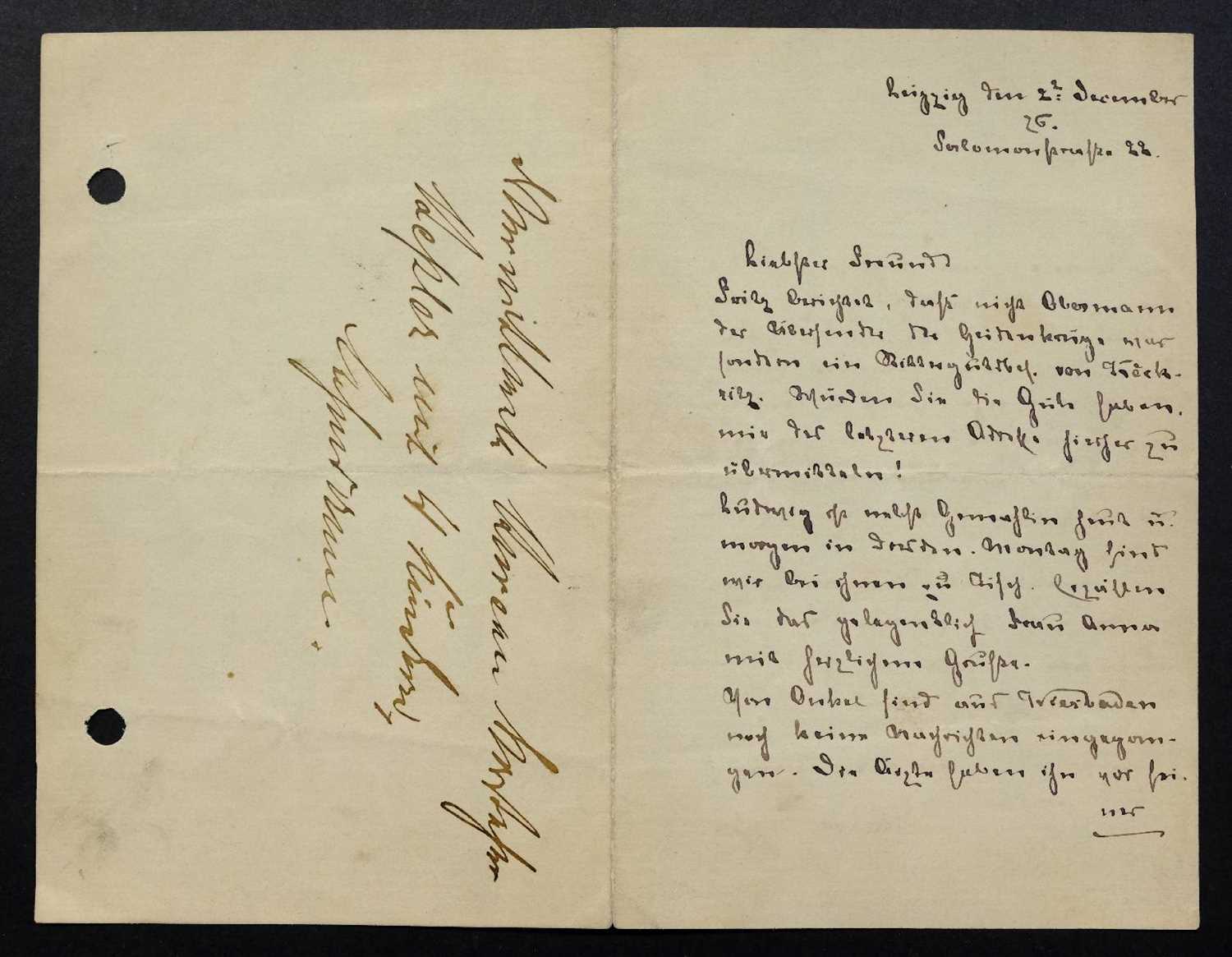 Lot 329 - German Letters.