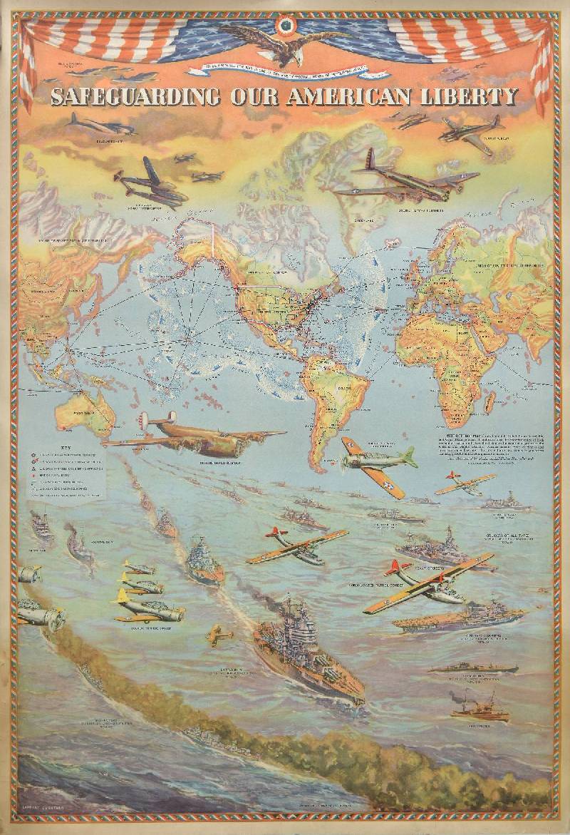 Lot 206 - Propaganda Map.