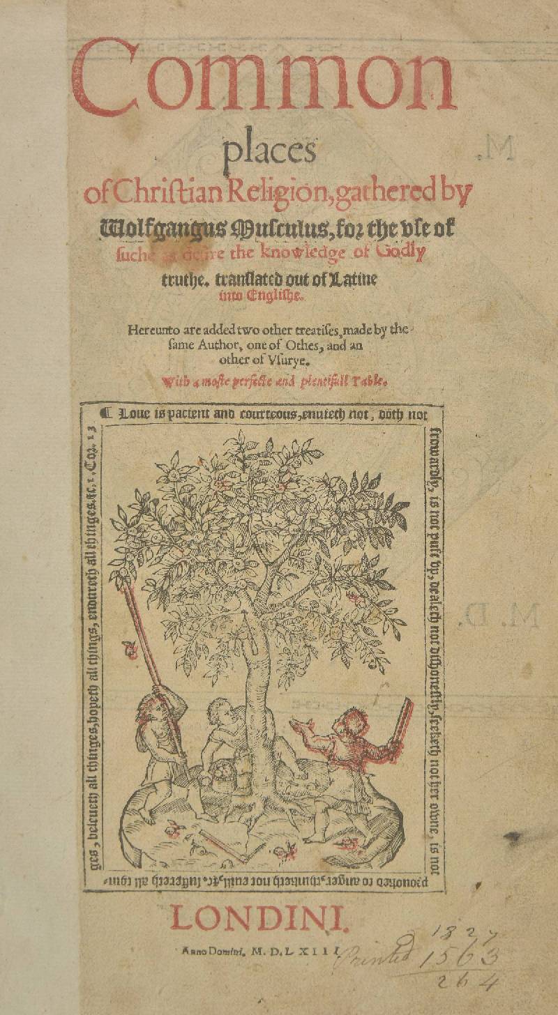 Lot 359 - Musculus, Wolfgang