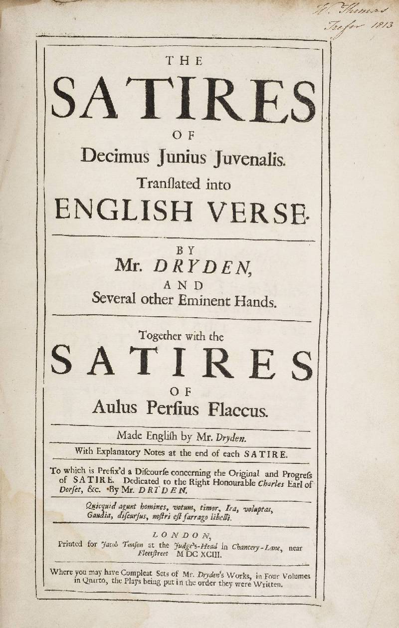 Lot 43 - Dryden, John