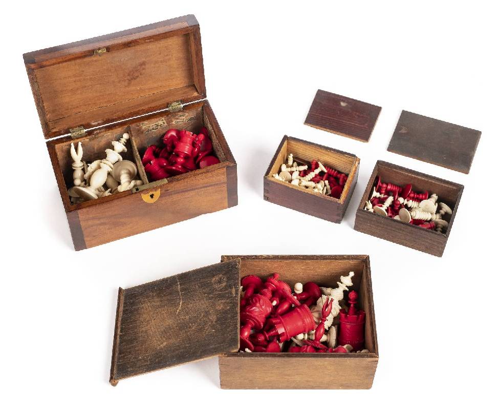 Lot 36 - Chess Sets.