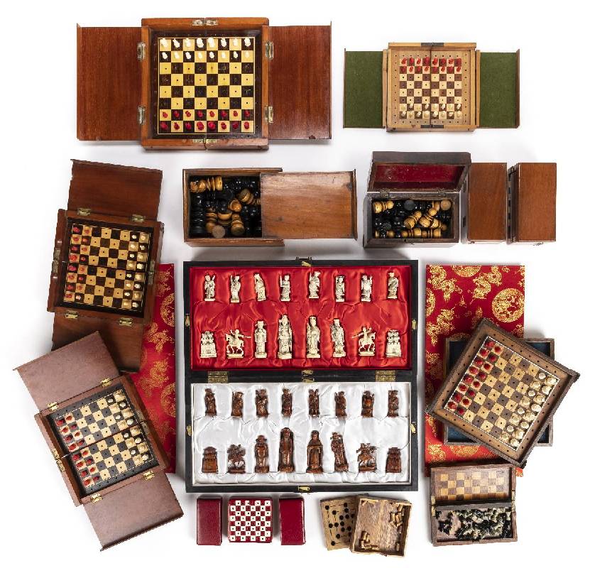 Lot 37 - Chess Sets.