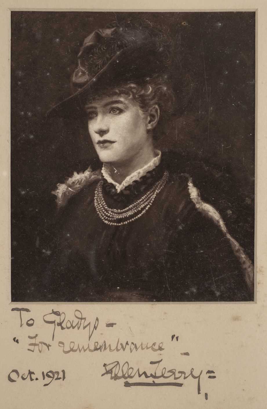 Lot 220 - Terry, Ellen, 1847-1928, actress