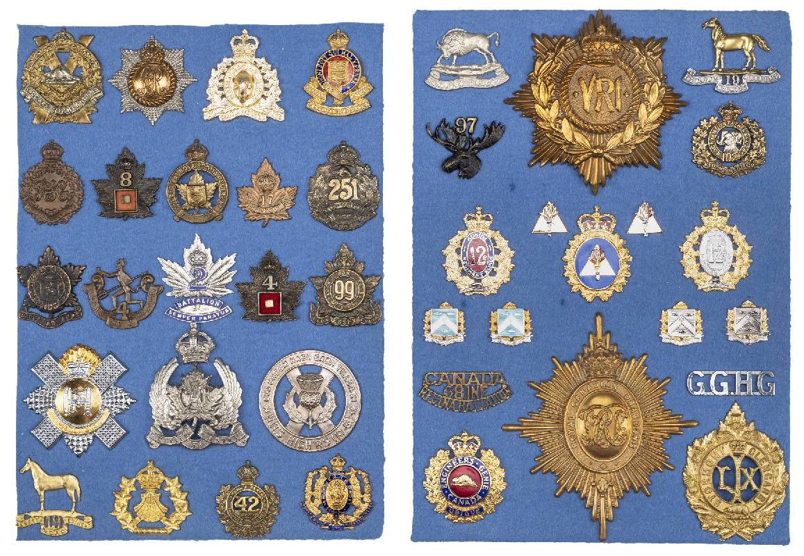 Lot 276 - Canadian Badges.