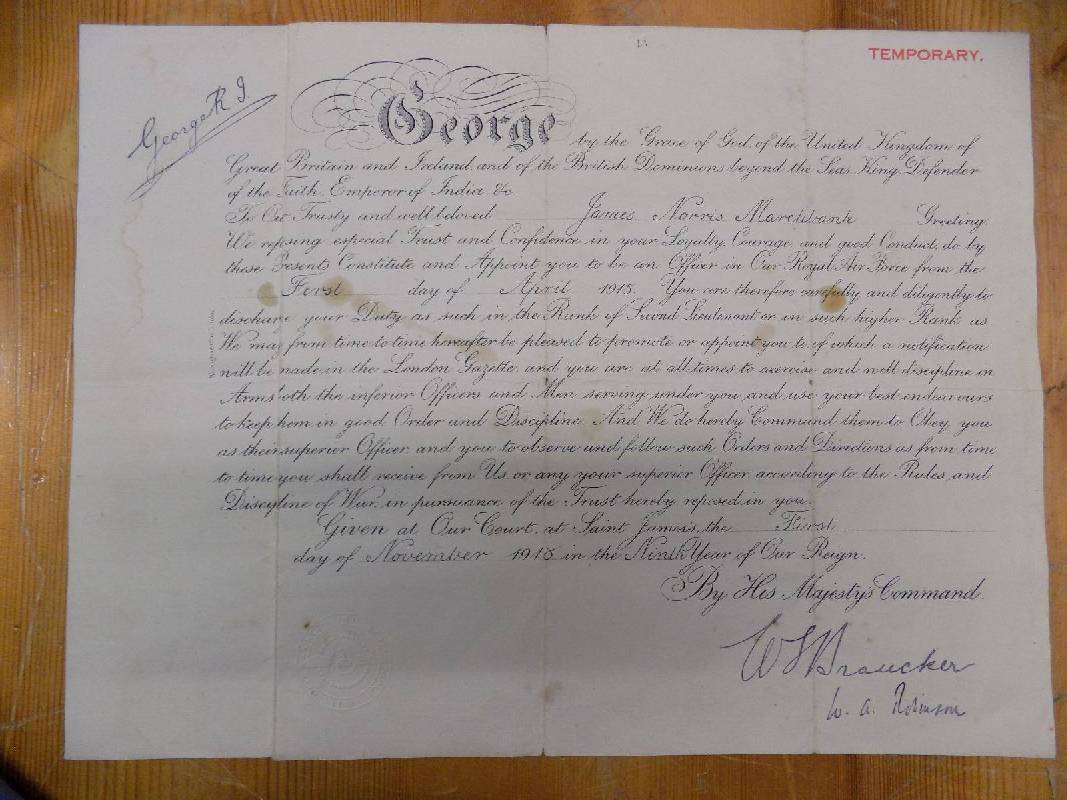 Lot 104 - RAF Commission.