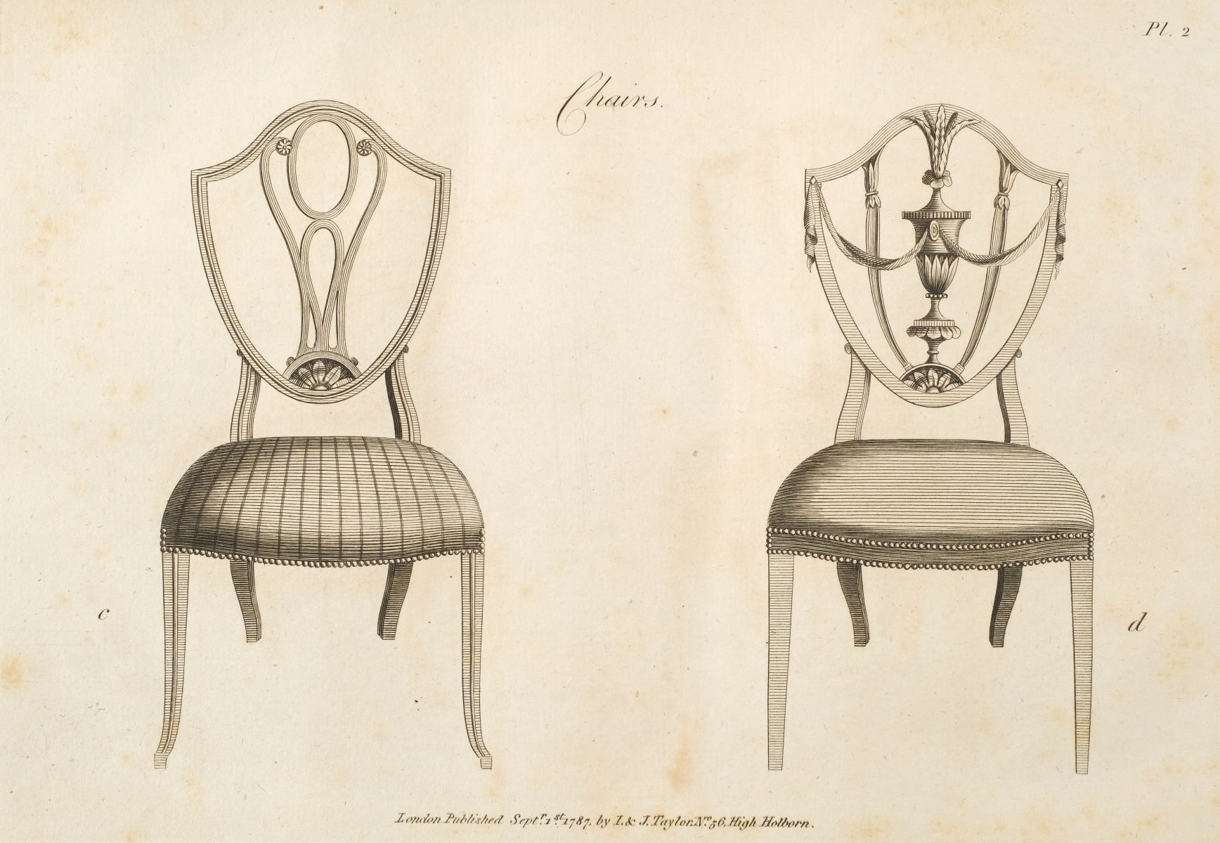 Lot 297 - Hepplewhite (Alice). The Cabinet-Maker and