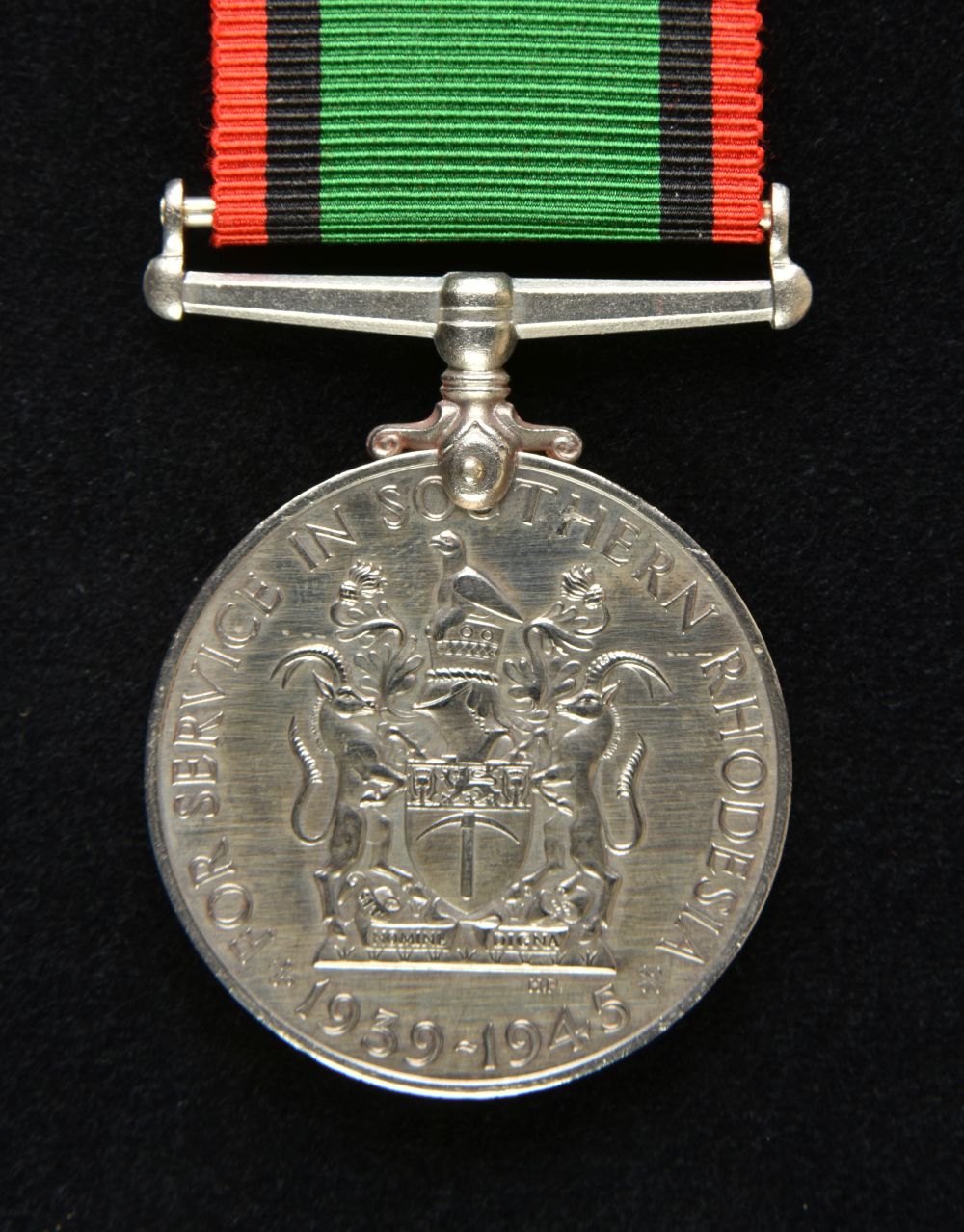 Lot 482 - Southern Rhodesia Medal for War Service