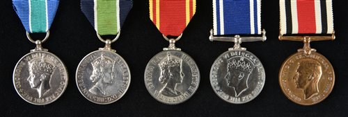 Lot 385 - Colonial Police Forces Long Service & G.C