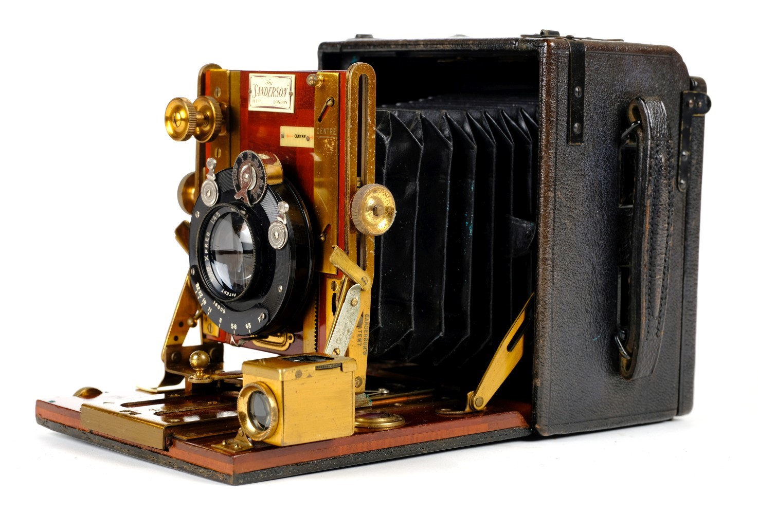 Lot 437 - Sanderson 1/4 plate camera