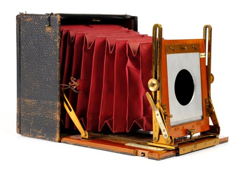 Lot 437 - Sanderson 1/4 plate camera