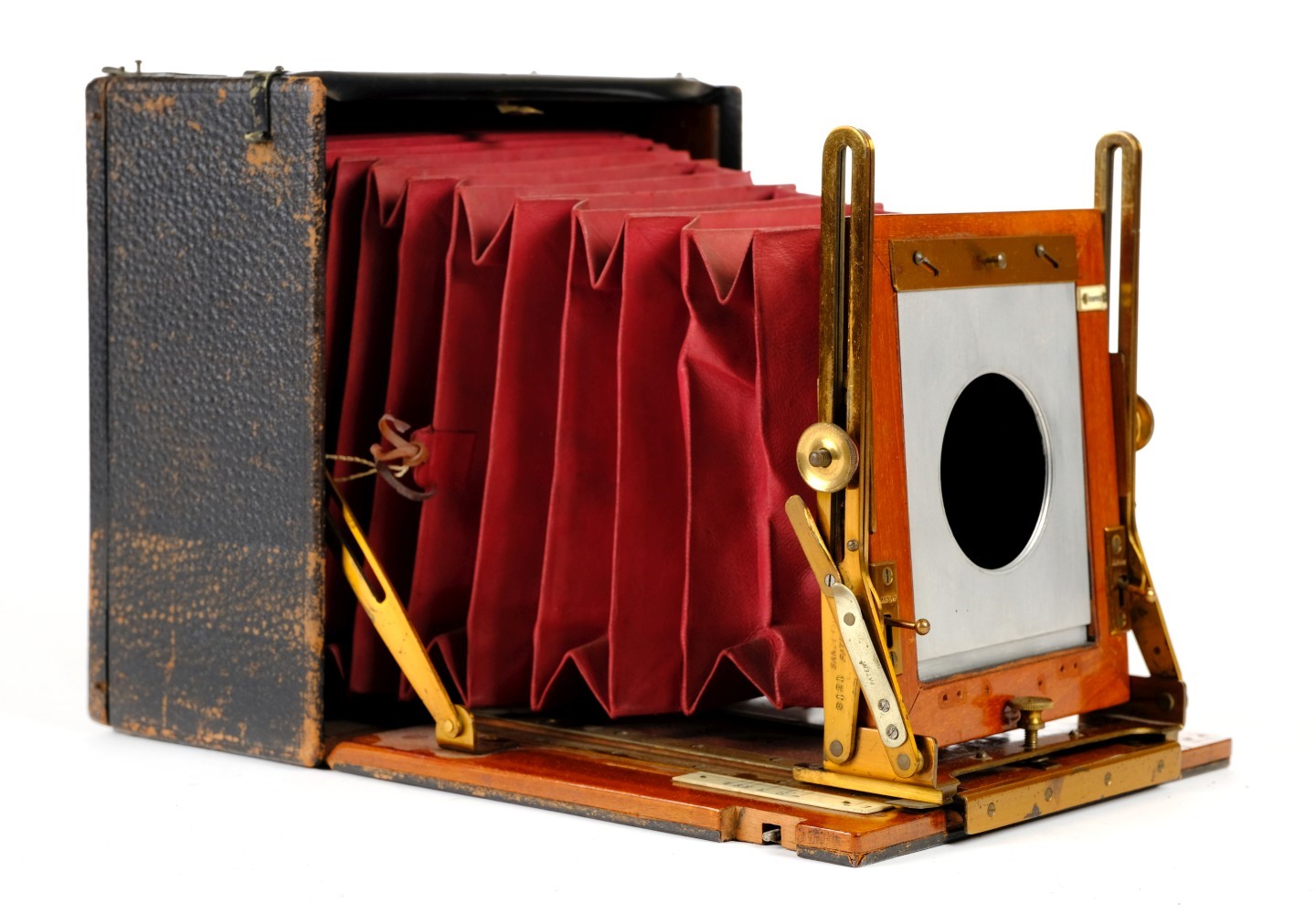 Lot 437 - Sanderson 1/4 plate camera