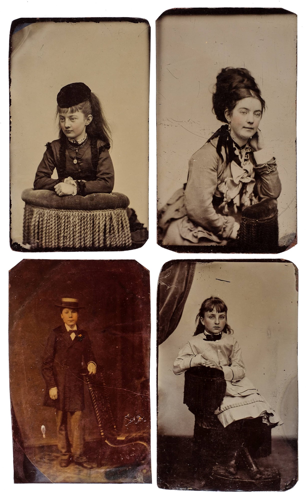 Lot 241 - Tintypes.