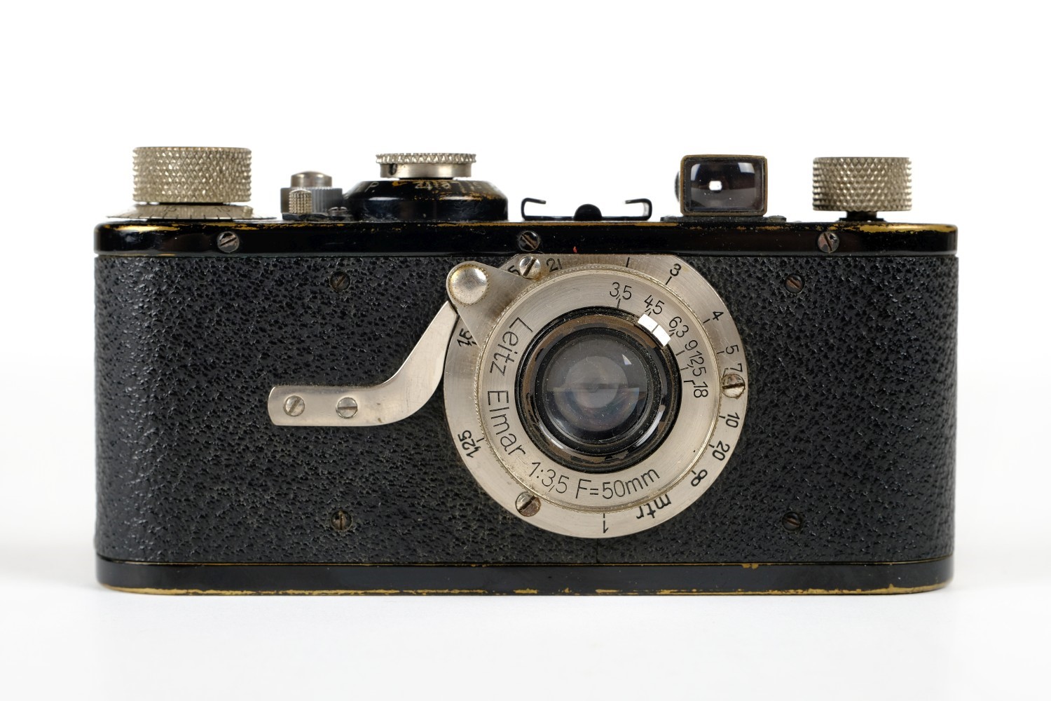 Lot 372 - Leica I camera (1930) with fixed Elmar 50mm